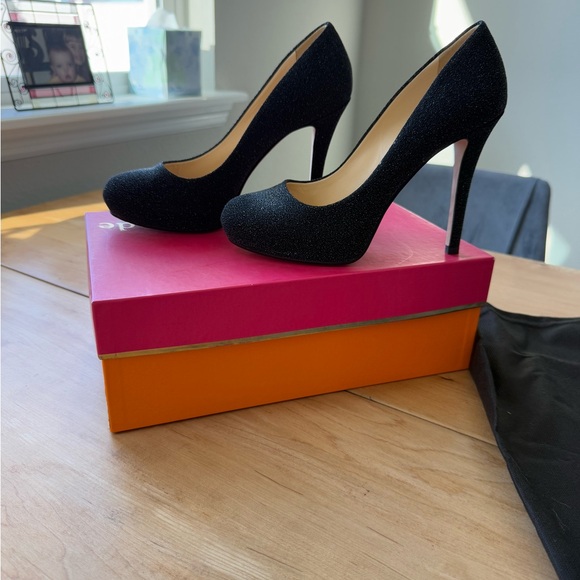 kate spade | Shoes | Kate Spade Elegant Black High Heels | Poshmark